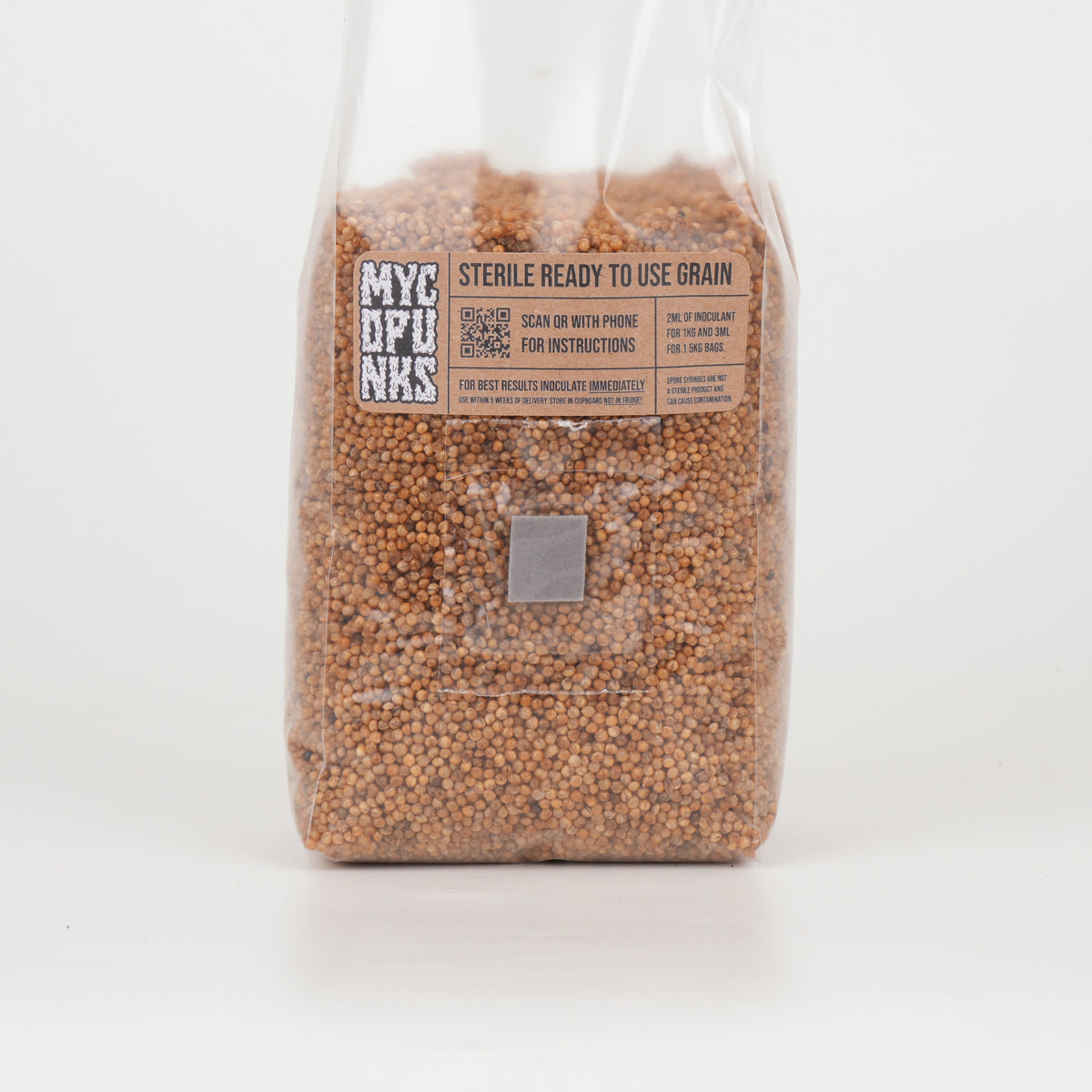 Sterile Millet Grain For Mushroom Grain Spawn Production – MycoPunks